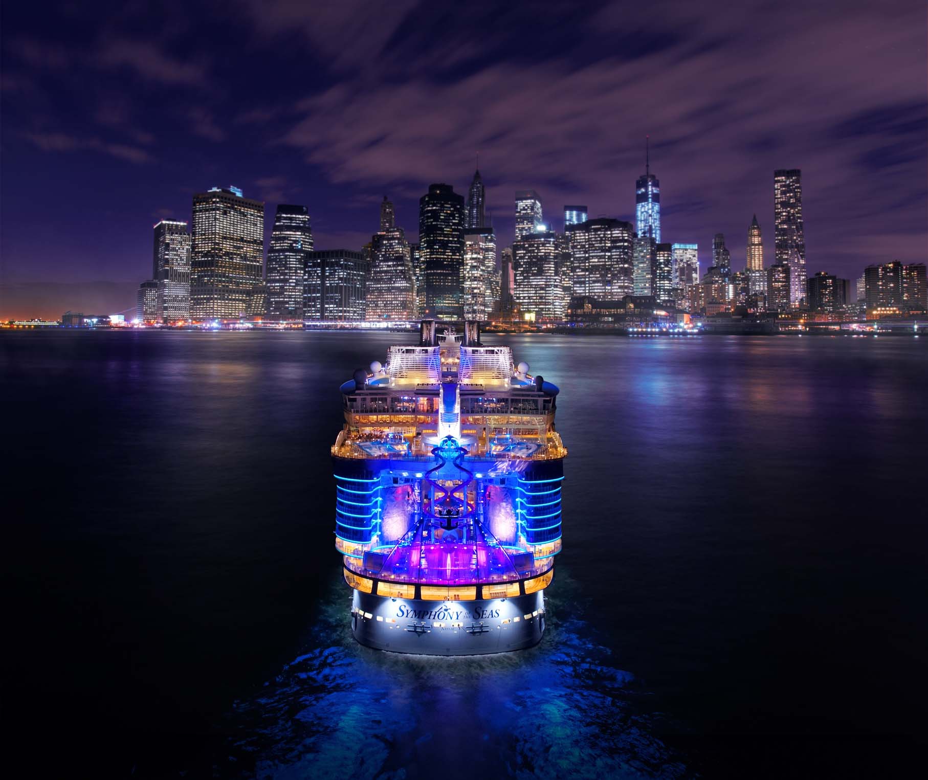 Symphony of the Seas sailing from New York - OK Reiser